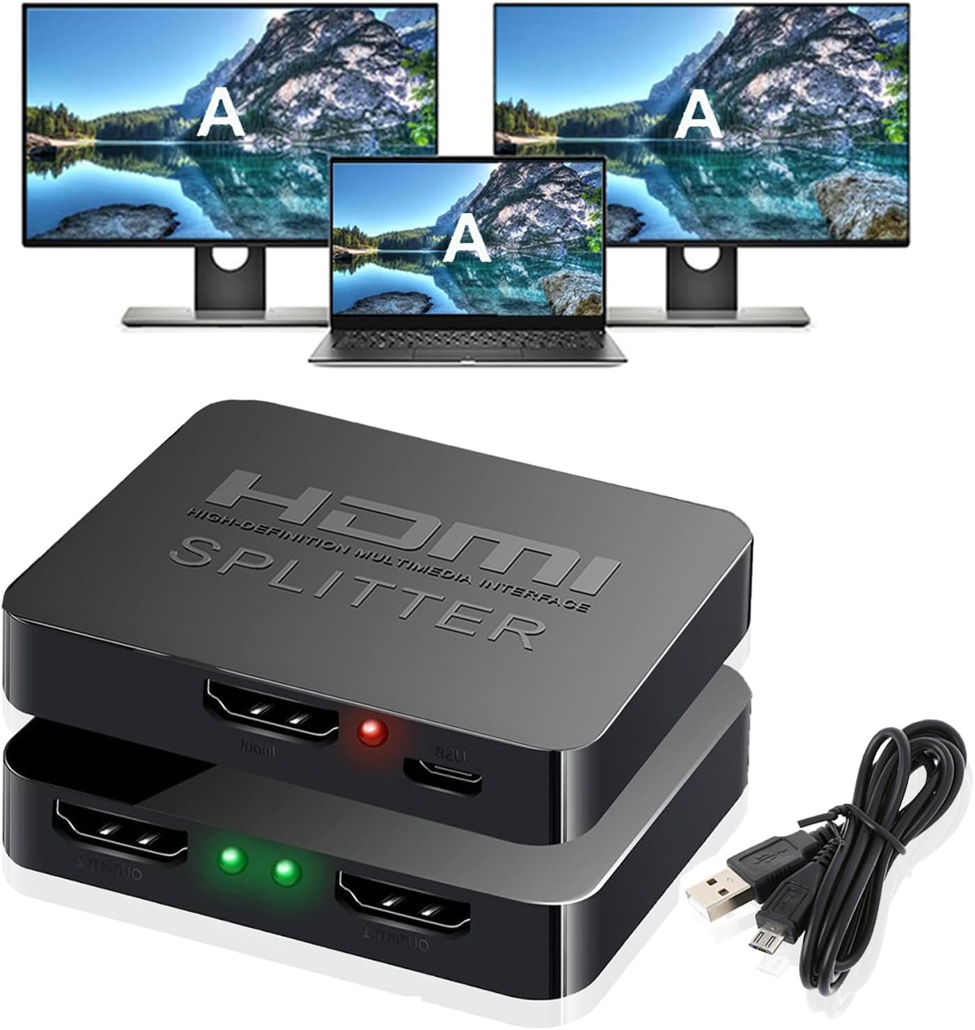 HDMI 4K 1*2 Splitter – Samacom SA