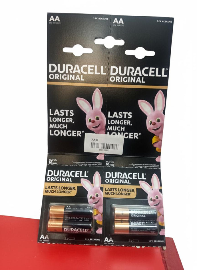 DURACELL ORIGINAL 1.5V ALKALINE BATTERY – Samacom SA